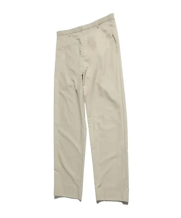 Gucci Lightweight Cotton Nylon Twill Pants With Crest Embroidery
