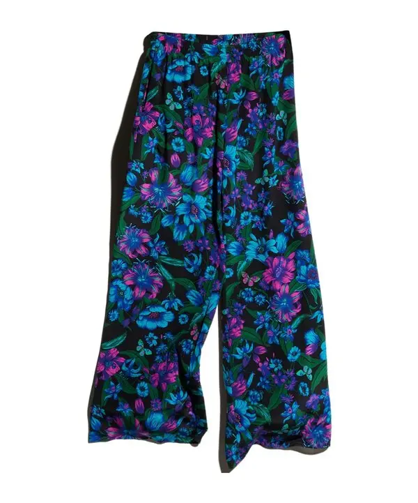 Gucci Printed Silk Leisure Pants