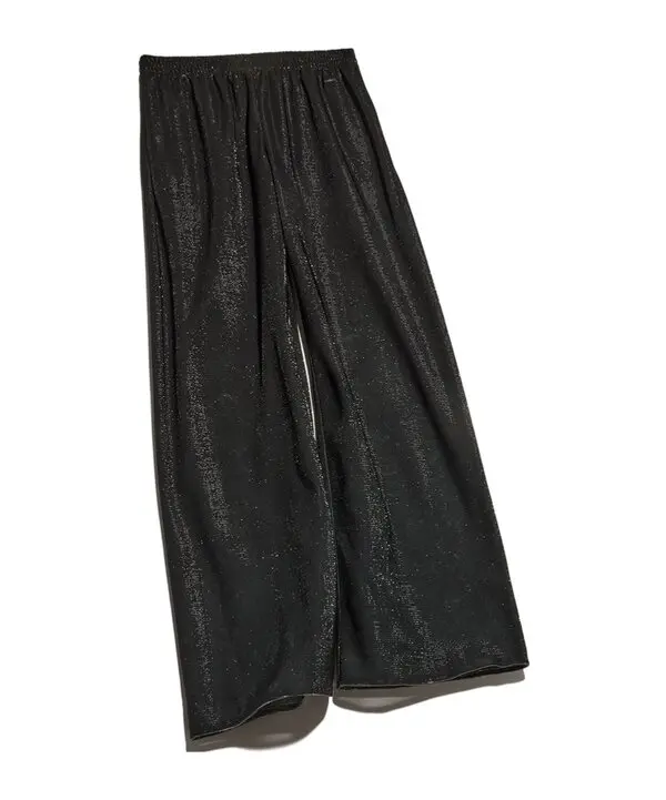 Gucci Jersey Pants With Iridescent Effect - Black
