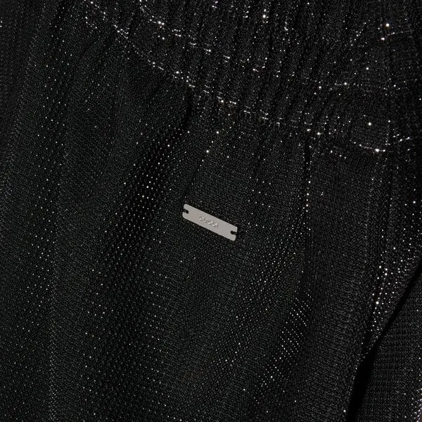 Gucci Jersey Pants With Iridescent Effect - Black