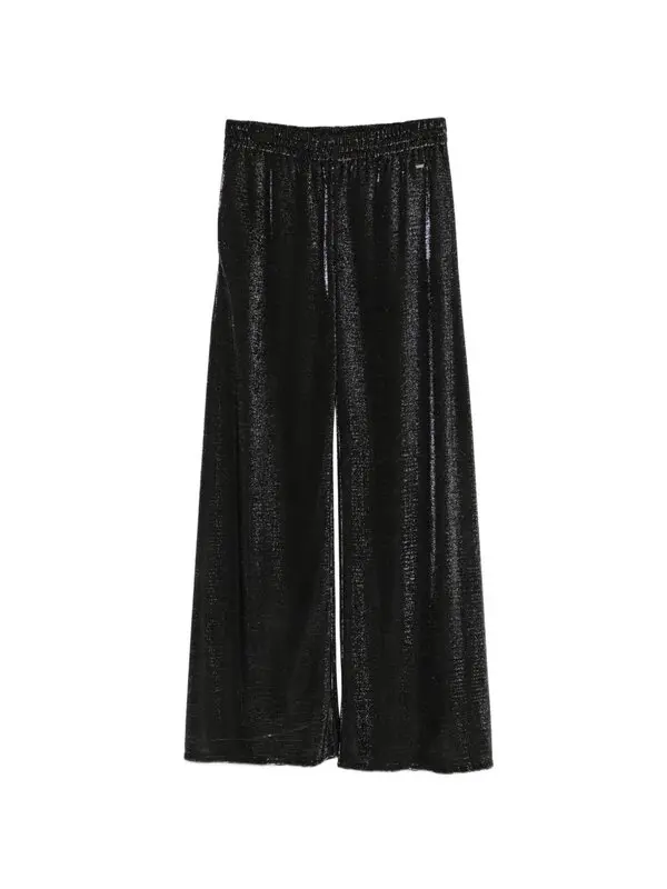 Gucci Jersey Pants With Iridescent Effect - Black