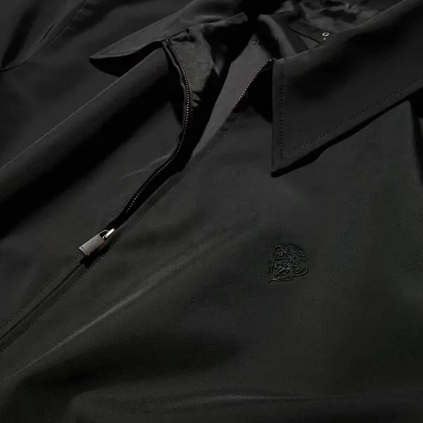 Gucci Stretch Polyester Zip Jacket With Embroidery