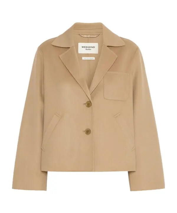 Max Mara Wkdpelota Button-up Cropped Jacket