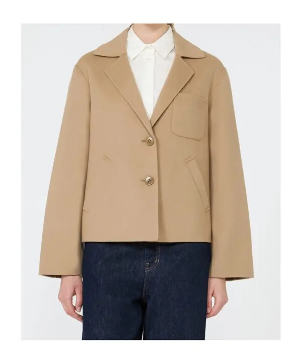 Max Mara Wkdpelota Button-up Cropped Jacket
