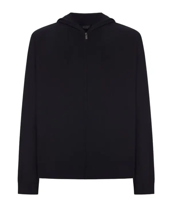 Gucci Soft Rayon Jersey Zip Jacket