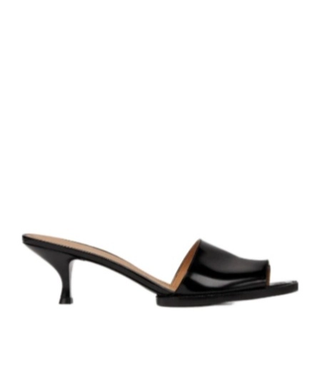 MAISON MARGIELA Tabi Brushed-leather Mules