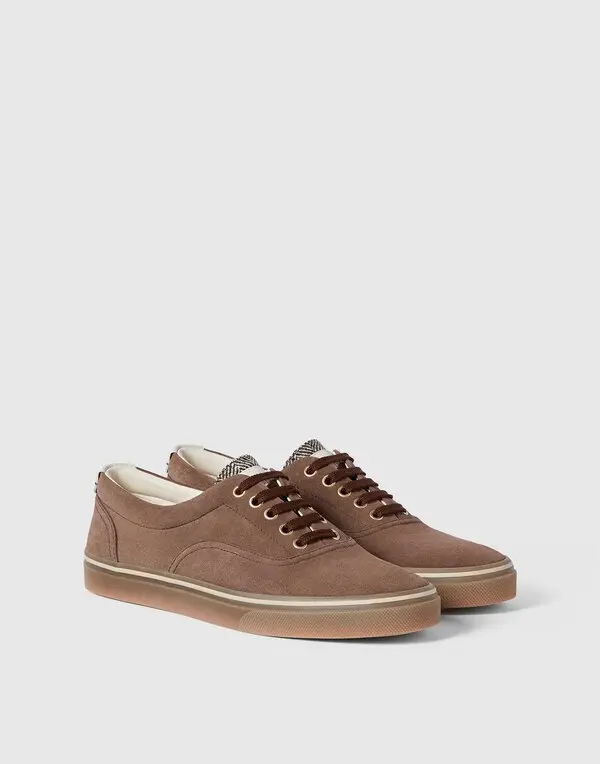 Brunello Cucinelli Suede Sneakers