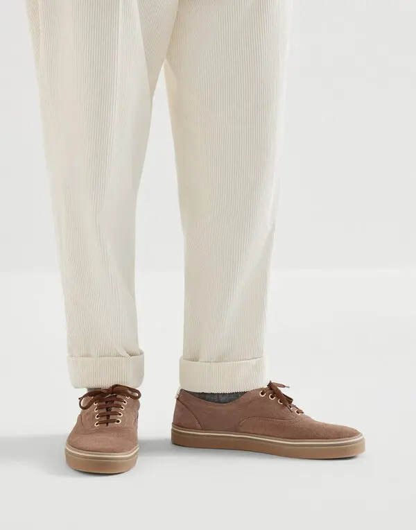 Brunello Cucinelli Suede Sneakers