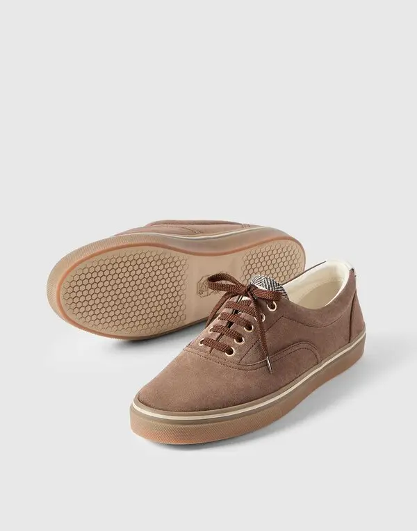Brunello Cucinelli Suede Sneakers