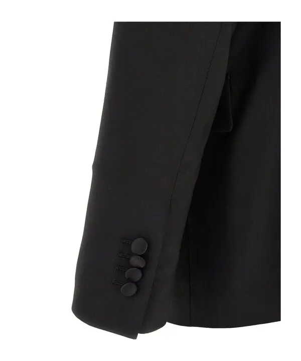 LARDINI Double-breasted Blazer, Straight-leg Suit Trousers