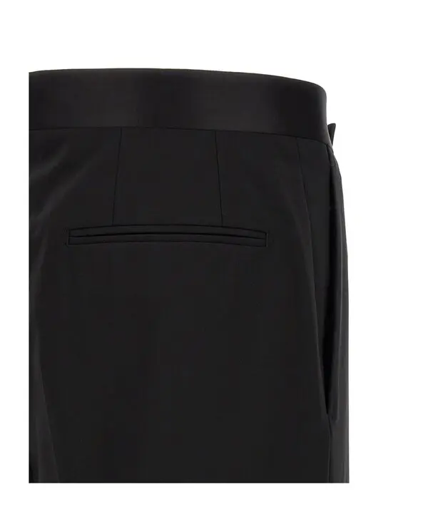 LARDINI Double-breasted Blazer, Straight-leg Suit Trousers