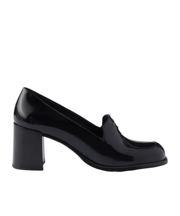 Prada Brushed Leather Loafers