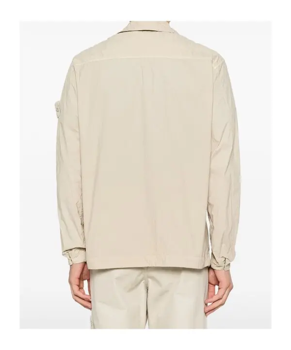 Stone Island Logo-patch Pocket Shirt