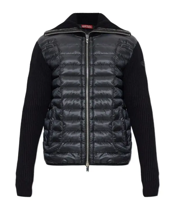 DIESEL® Quilted Long-sleeve Jacket