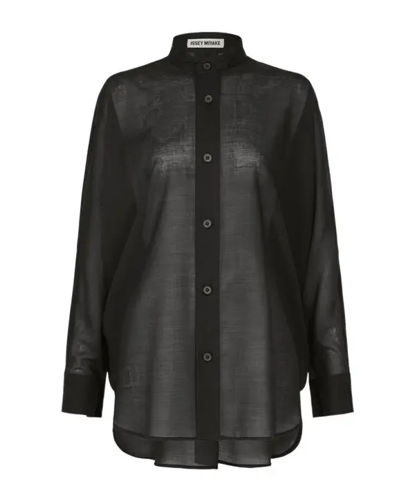Issey Miyake Sheer Wool Shirt
