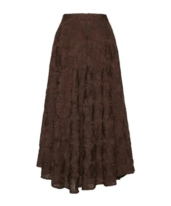 ROTATE BY BIRGER CHRISTENSEN Floral-mesh Sun Skirt