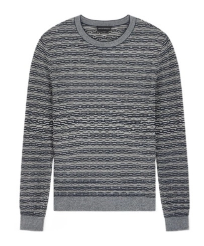 Emporio Armani Horizontal-stripe Sweater