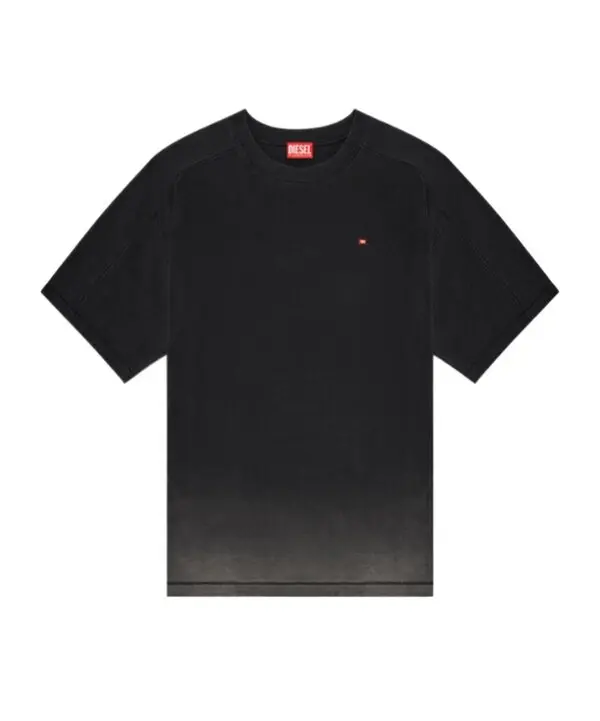 DIESEL® Cotton T-shirt With Degradé Effect