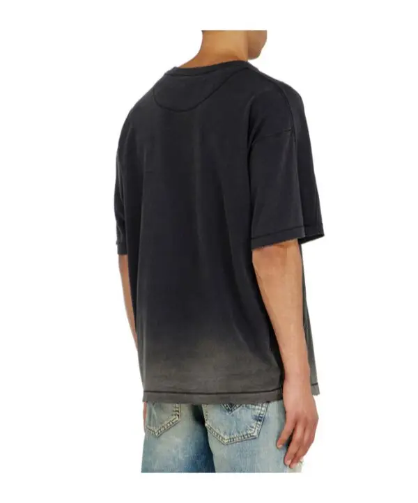 DIESEL® Cotton T-shirt With Degradé Effect
