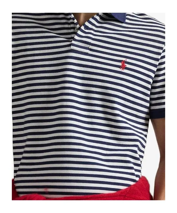 Polo Ralph Lauren Short-sleeved Striped Polo Shirt