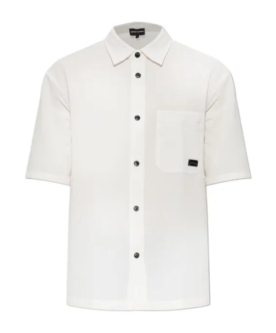 Emporio Armani Short-sleeved Shirt - White