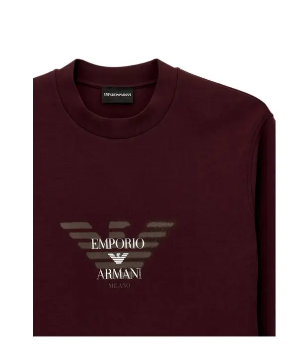 Emporio Armani Logo Print Sweatshirt