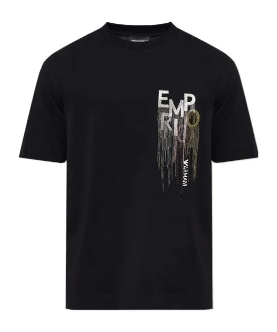 Emporio Armani Short-sleeved T-shirt - Black