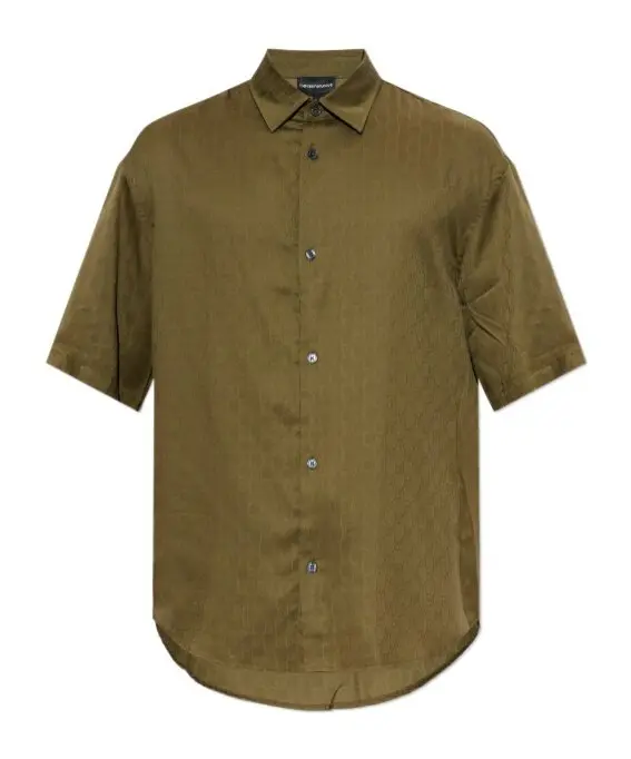 Emporio Armani Short-sleeved Shirt - Green
