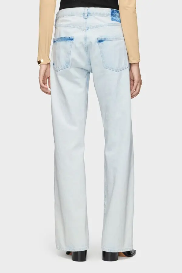 MAISON MARGIELA Bleached Straight-leg Jeans