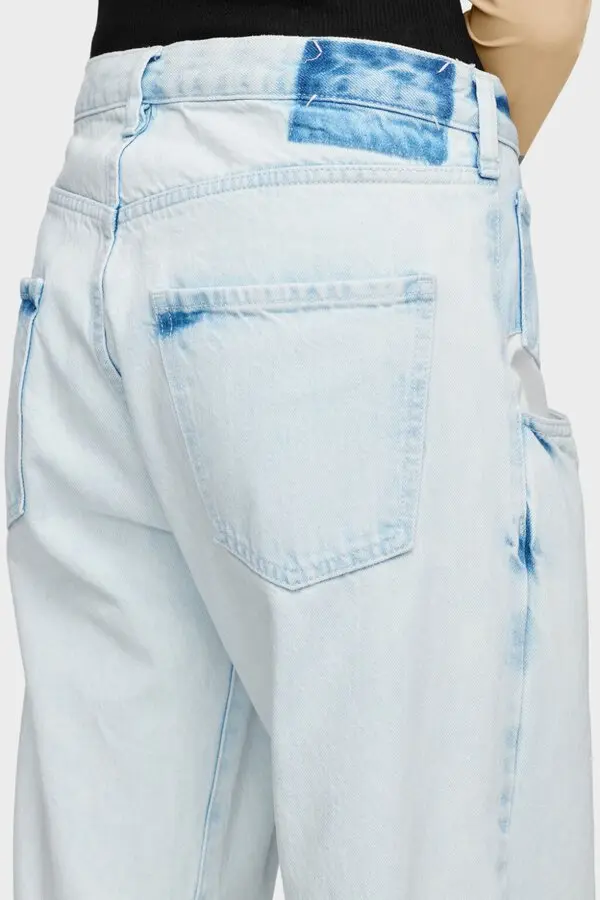 MAISON MARGIELA Bleached Straight-leg Jeans