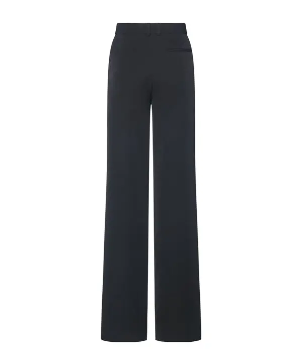THE ROW Coleman Wool Gabardine Bootcut Trousers
