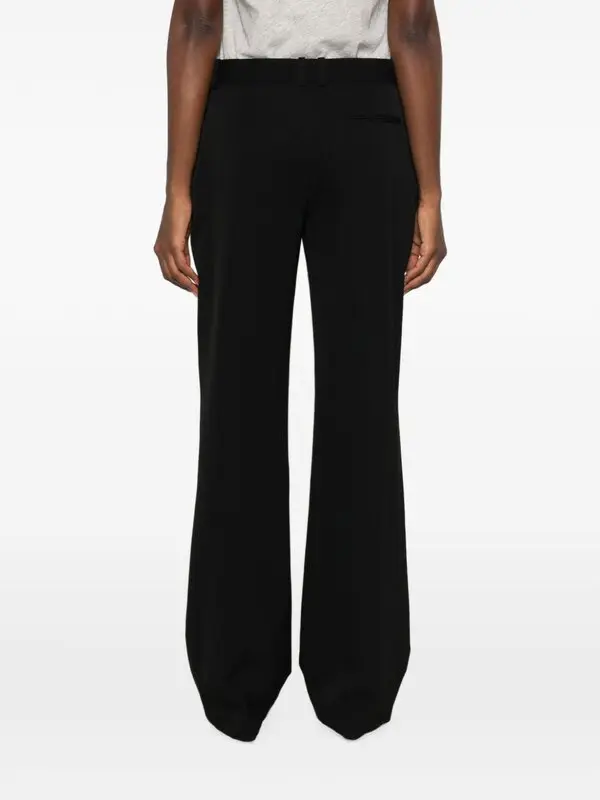 THE ROW Coleman Wool Gabardine Bootcut Trousers