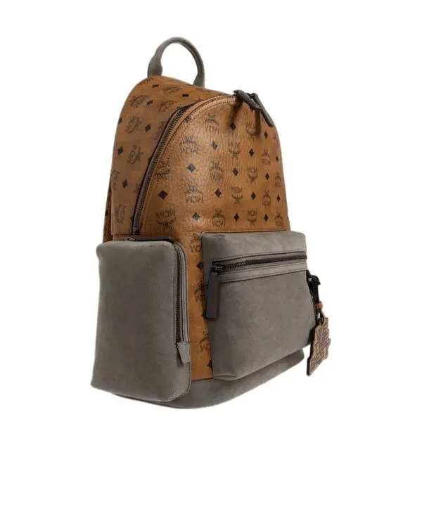 Mcm Stark Medium Visetos-print Backpack
