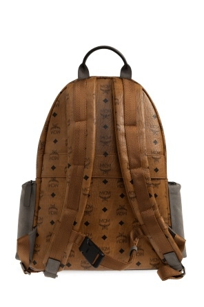 Mcm Stark Medium Visetos-print Backpack