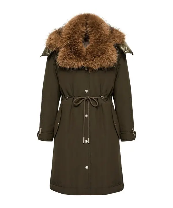Moncler Halicte Long Down Parka
