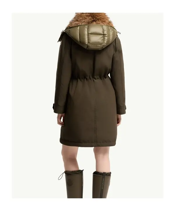Moncler Halicte Long Down Parka