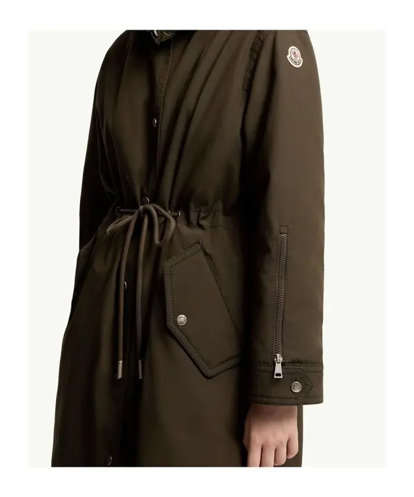 Moncler Halicte Long Down Parka