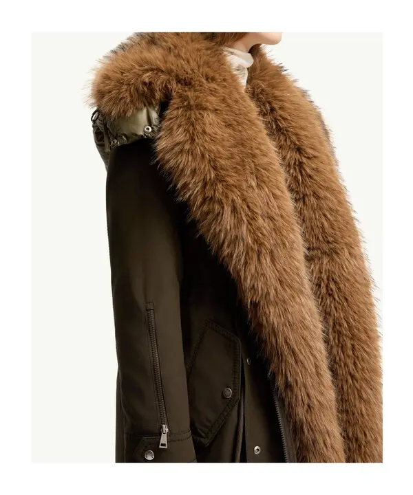 Moncler Halicte Long Down Parka