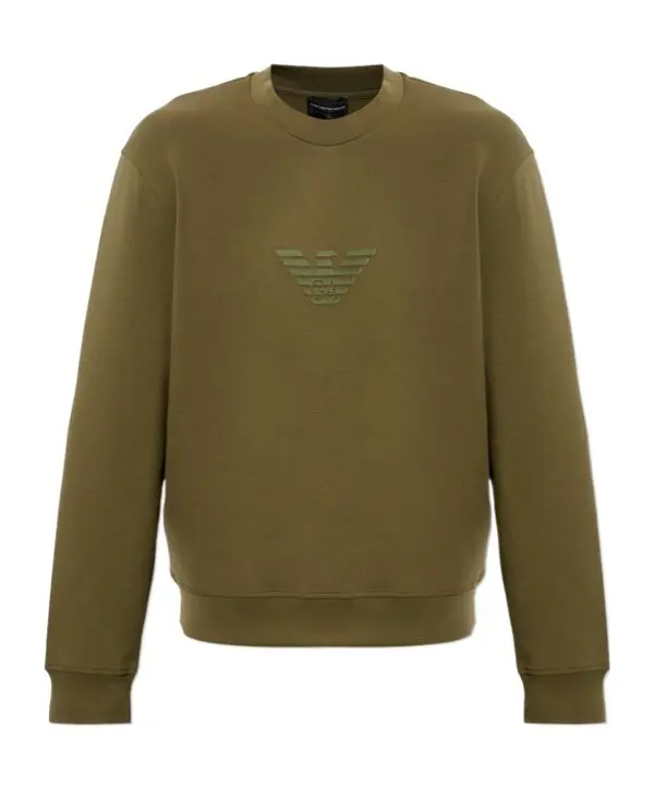 Emporio Armani Essential Cotton Double Jersey Sweatshirt - No