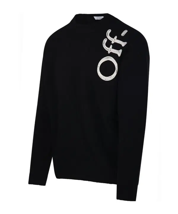 Off-White Crew-neck Pullover
