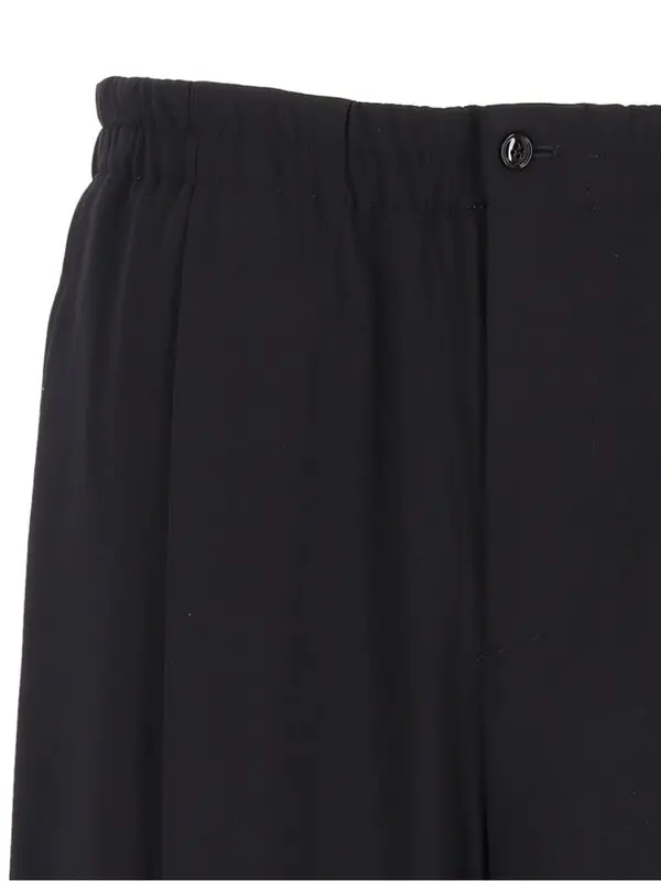 Giorgio Armani Pleated Elastic-waist Trousers