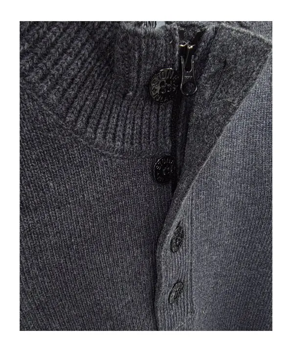 Stone Island Regular-fit Half-zip Jumper
