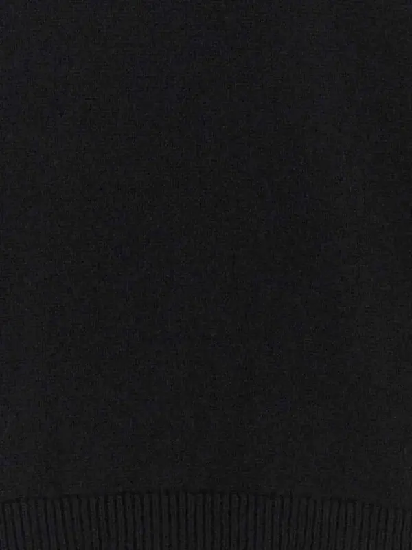 THE ROW Phora Cashmere V-neck Sweater - Black
