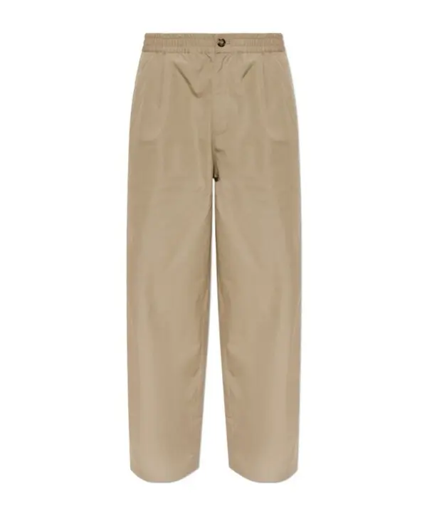 Emporio Armani Button-detail Casual Trousers