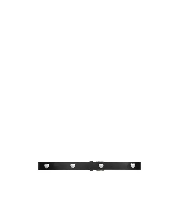 Carhartt Work In Progress Tylor Belt With Metal Buckle And Heart Embellishments