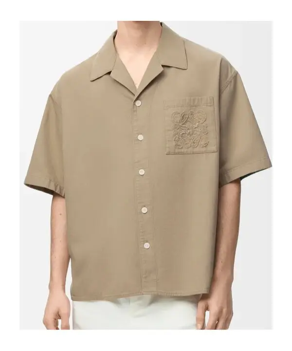 Loewe Short Sleeve Shirt In Cotton