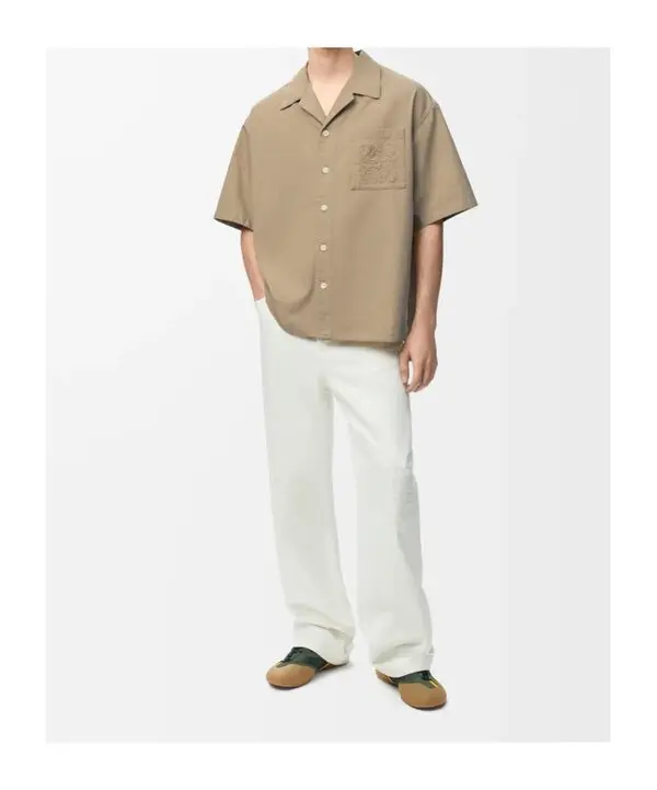 Loewe Short Sleeve Shirt In Cotton