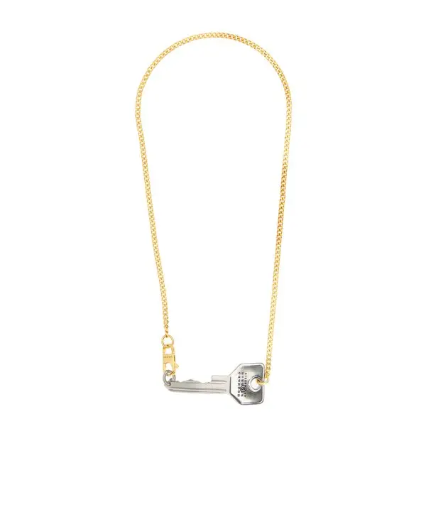MAISON MARGIELA Key Necklace - Silver