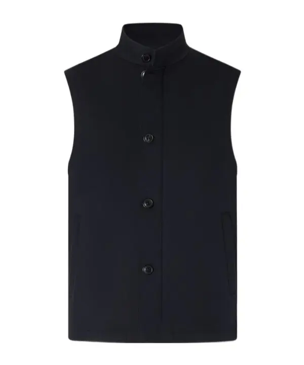 Zegna Microfiber Motorin 50cc Vest - Navy Blue