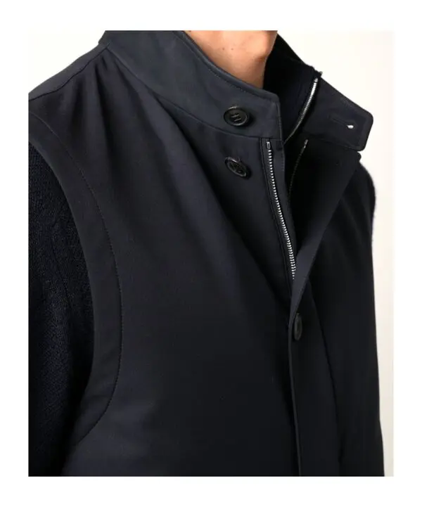 Zegna Microfiber Motorin 50cc Vest - Navy Blue